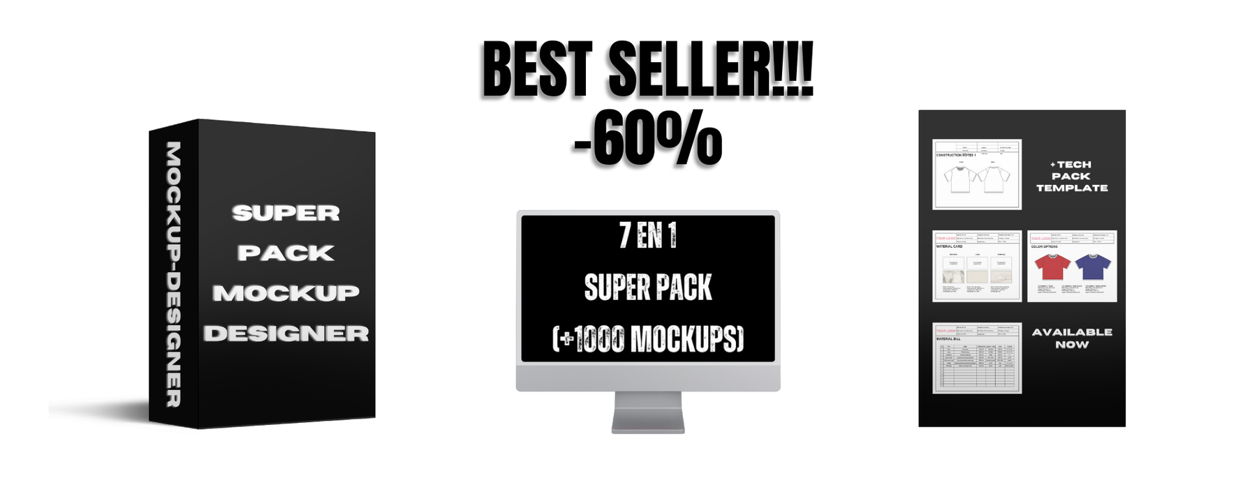 Mockup Designer - Mockups de vêtements pas chers pour tous les styles