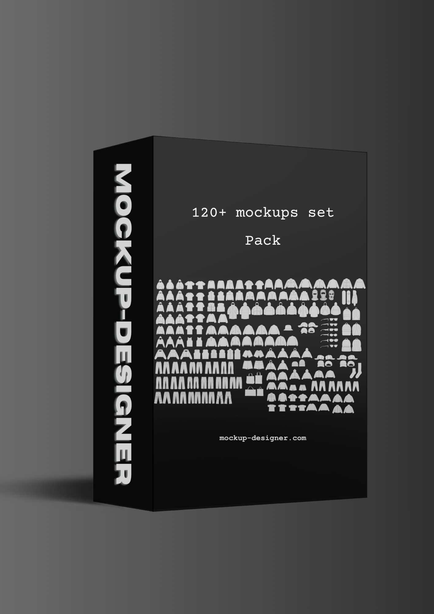 SUPER Pack All mockups 7 in 1 (1000+ mockups) – Mockup Designer